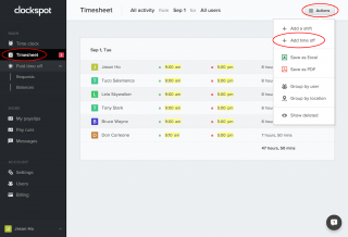 How to add time off (PTO) – Clockspot Help & Support