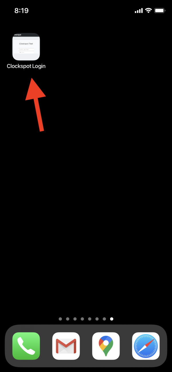 How to save Clockspot to my iPhone home screen – Clockspot Help & Support
